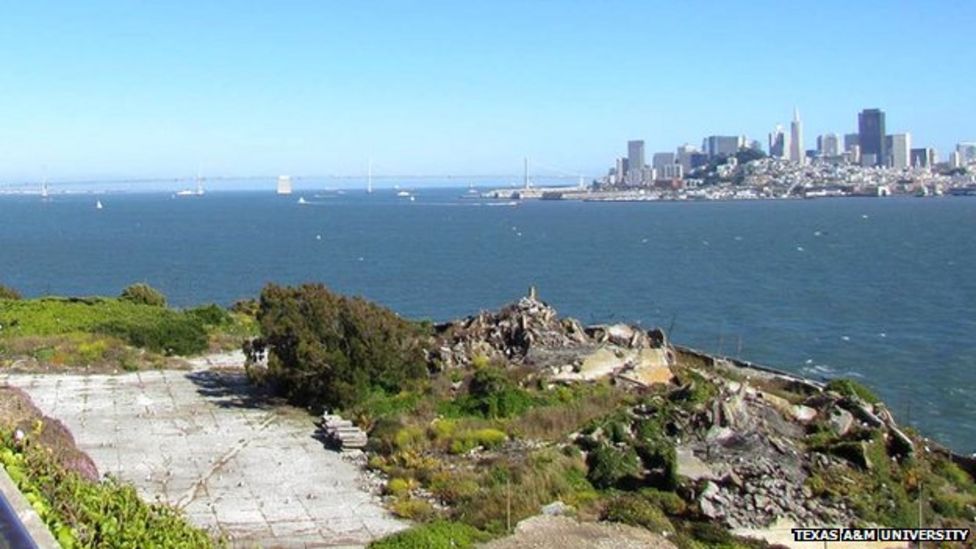 Hidden history found beneath Alcatraz - BBC News