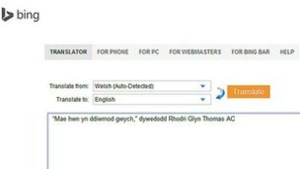 Microsoft translation system to help more use Welsh - BBC News
