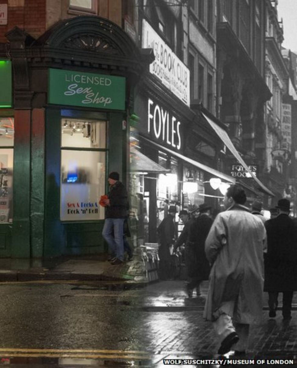 In pictures: London now and then - BBC News
