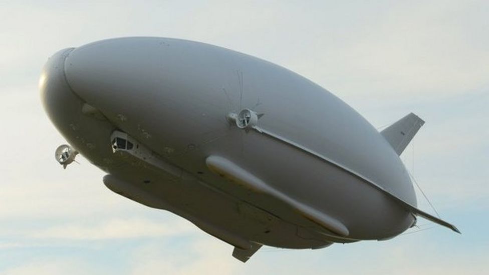A curious British airship experiment - BBC News