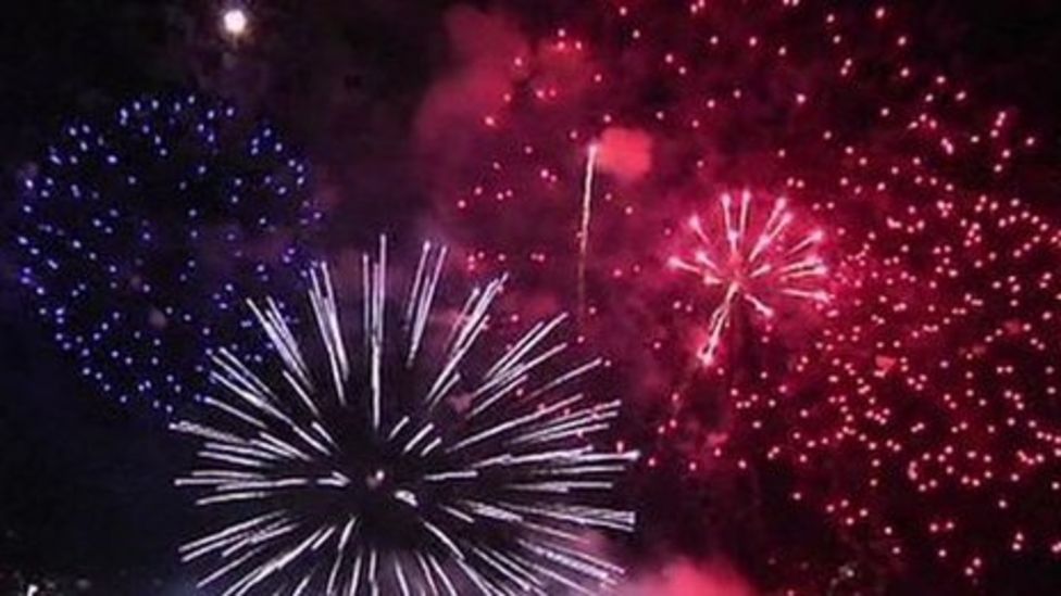 Newton Aycliffe fireworks display 'resurrection' hope - BBC News