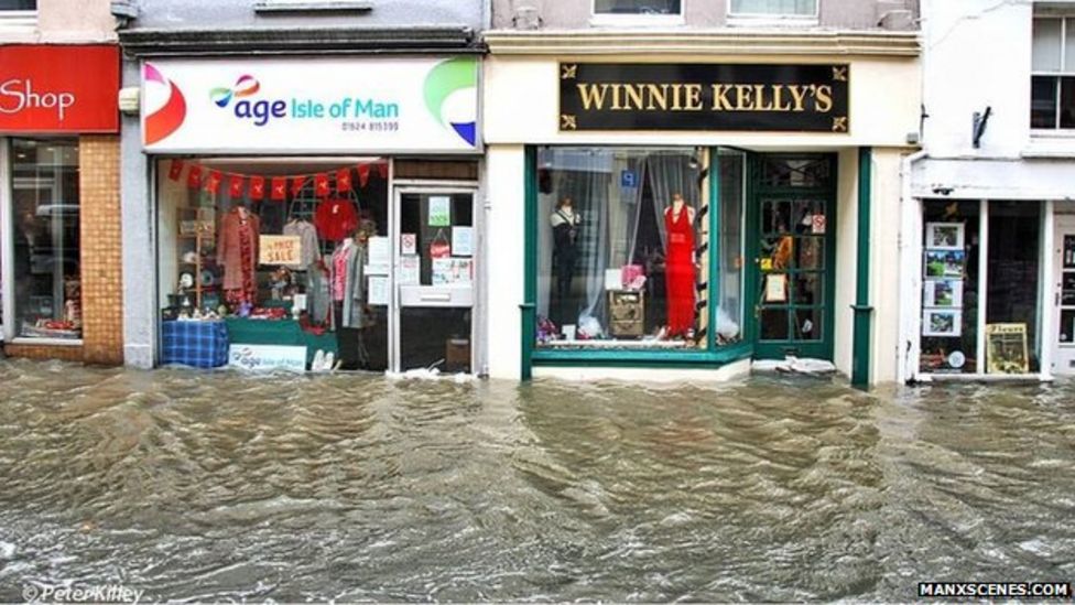 Isle of Man has 'wettest winter for almost 50 years' - BBC News