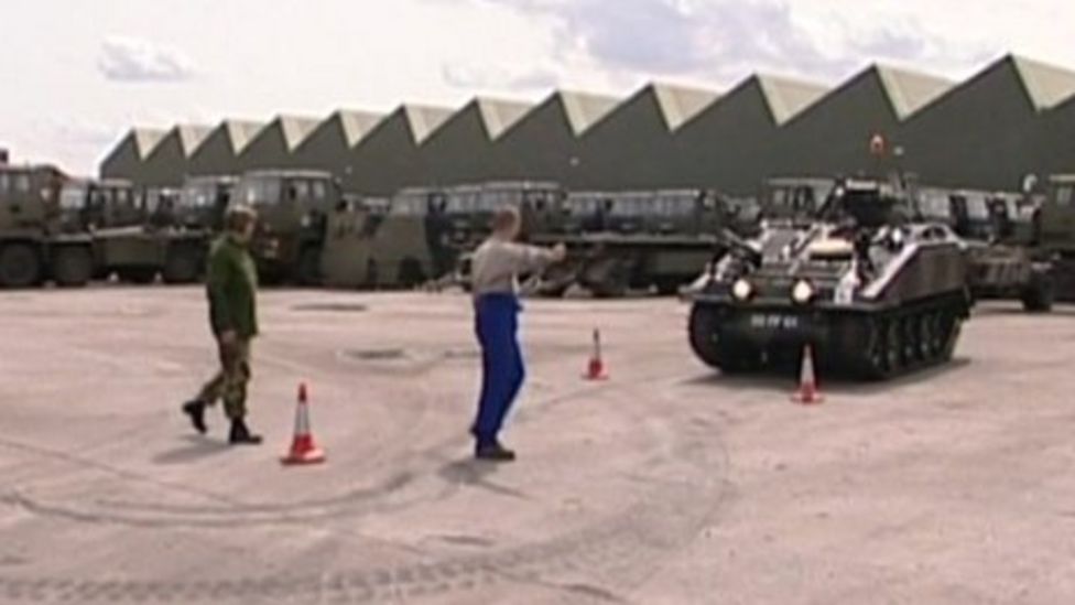 MoD Donnington base expansion plans approved - BBC News