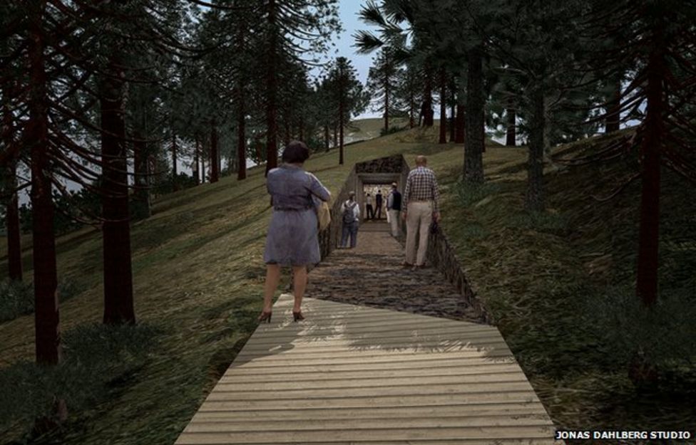 Gaping hole to mark Breivik victims in Norway - BBC News