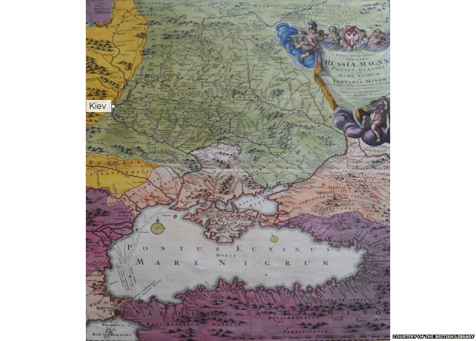 Ukraine maps chart Crimea's troubled past - BBC News