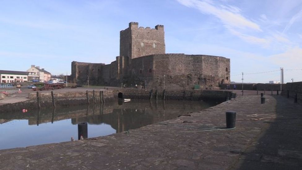 Carrickfergus Castle: History unearthed as dig is extended - BBC News