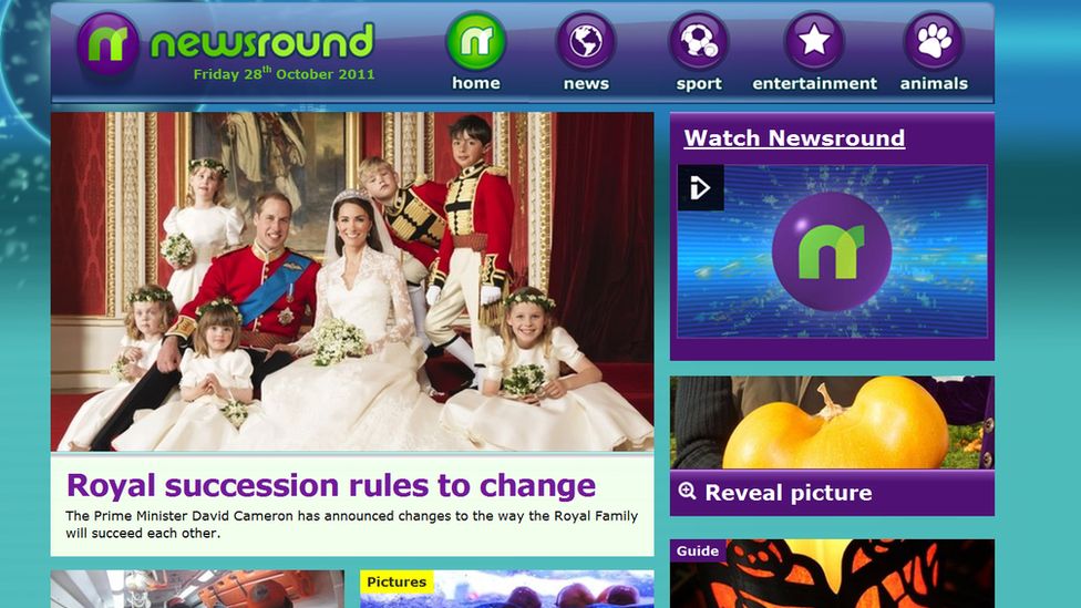 Pictures: How the Newsround website has changed over time - BBC Newsround