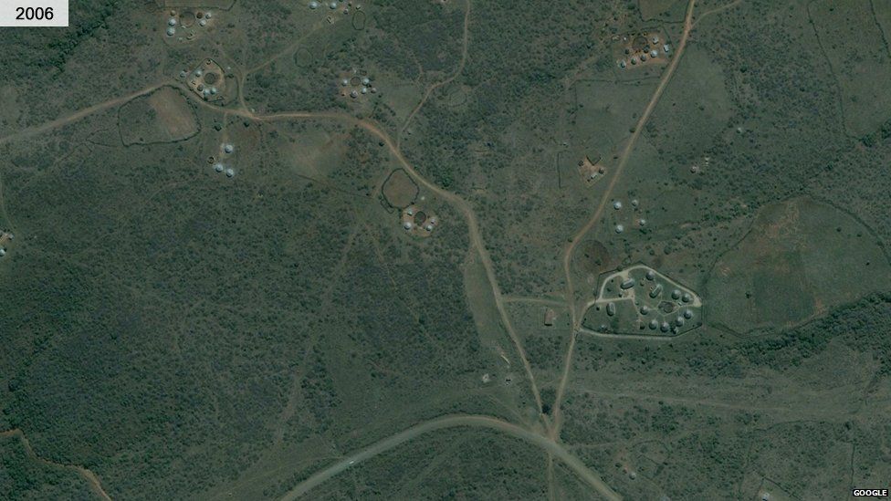 How President Zuma's Nkandla home has grown - BBC News