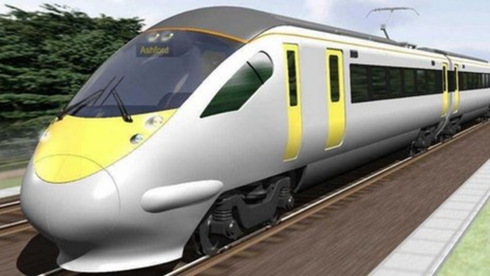 New high-speed Intercity train unveiled - BBC News
