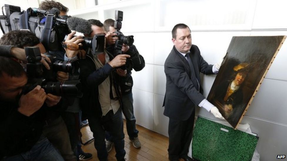 Stolen Rembrandt painting recovered after 15 years - BBC News