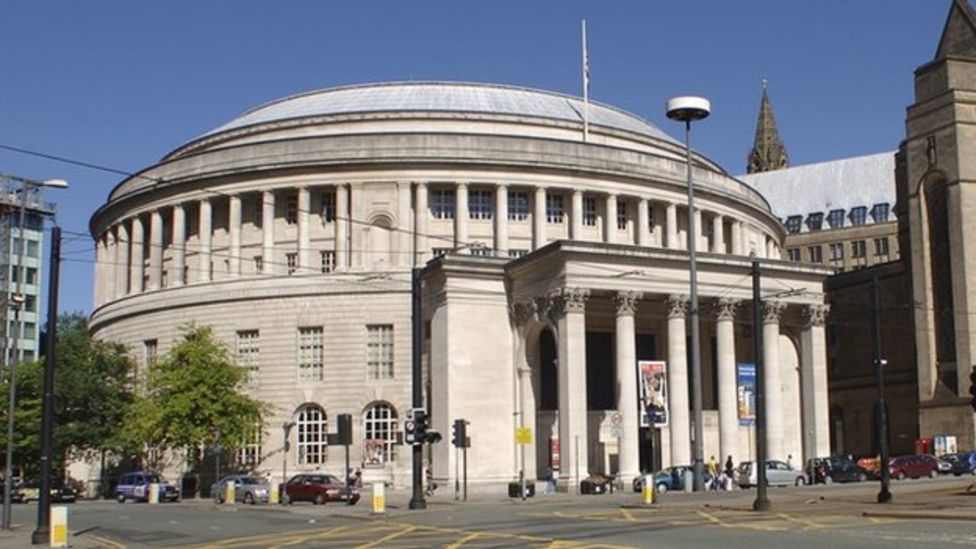 Manchester Central Library's £50m refurbishment - BBC News