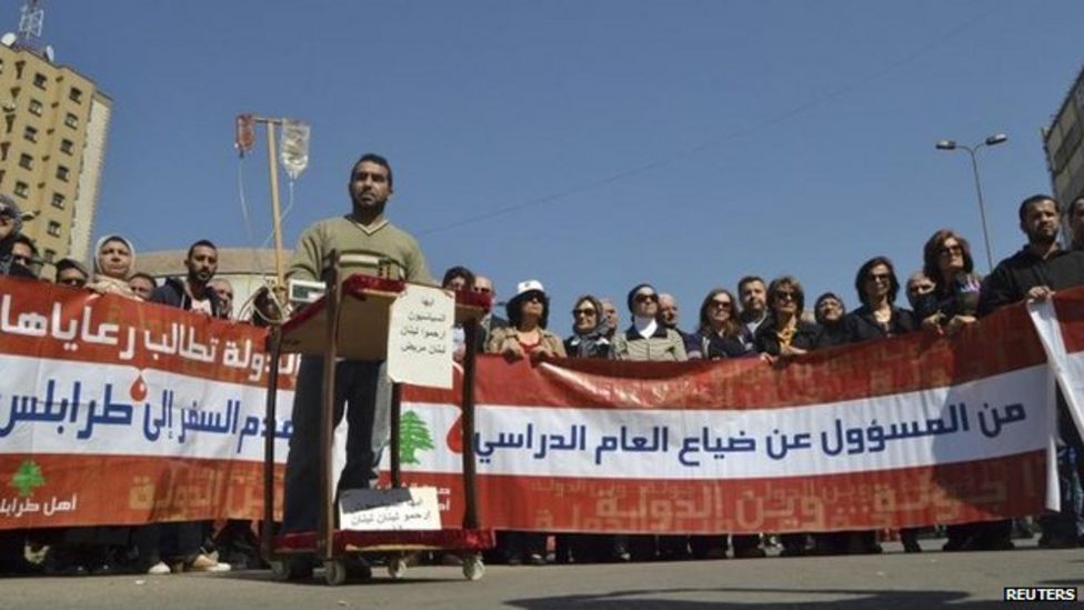 Lebanon clashes: Violence in Beirut among Syria rivals - BBC News