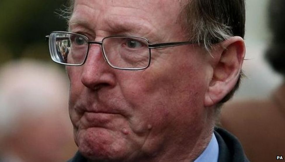 Lord Ballyedmond: Edward Haughey funeral in Newry, County Down - BBC News