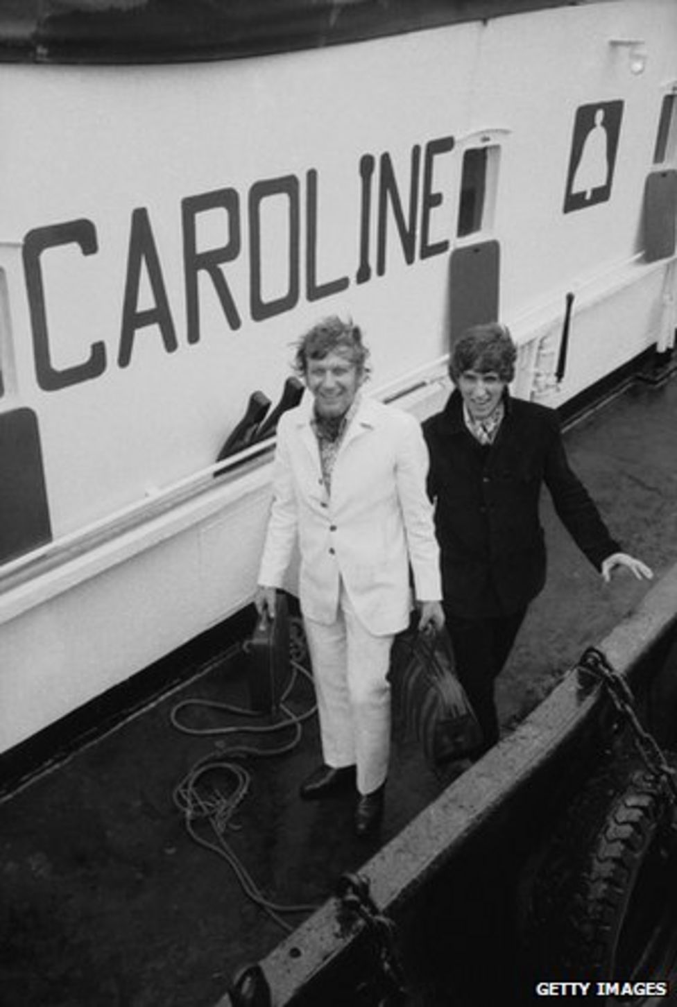 Radio Caroline 50 years on: The man who pressed the 'on' button - BBC News