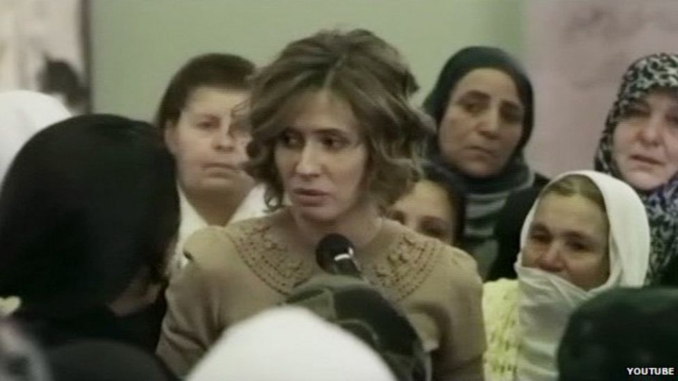 Syria: First lady stars in emotional Mother's Day video - BBC News