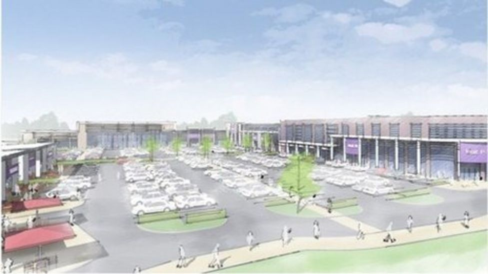 Exeter could get new out-of-town shopping centre - BBC News