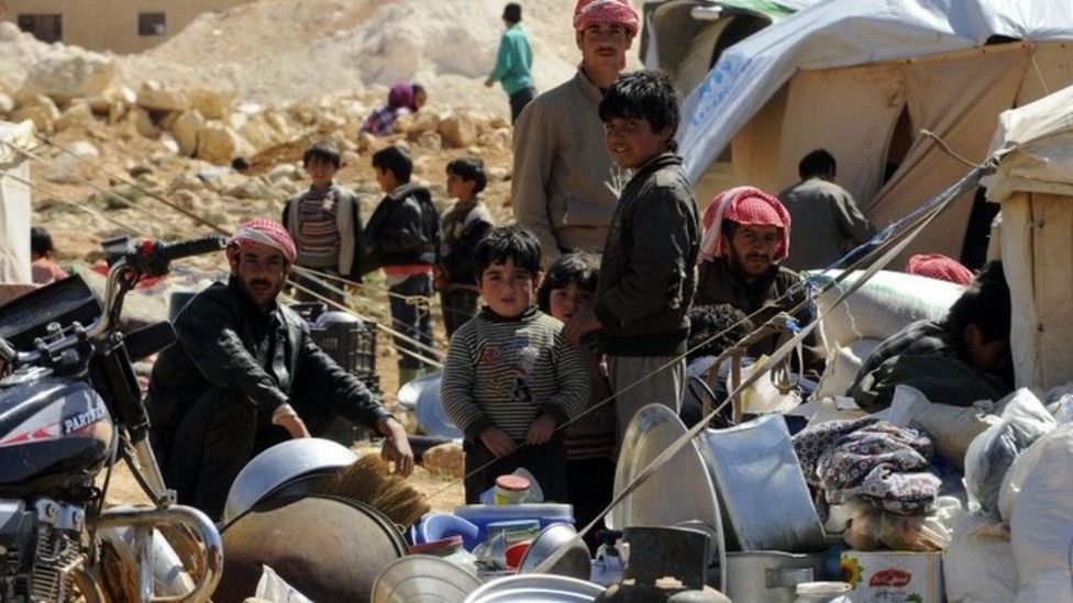 Global refugee figures highest since WW2, UN says - BBC News