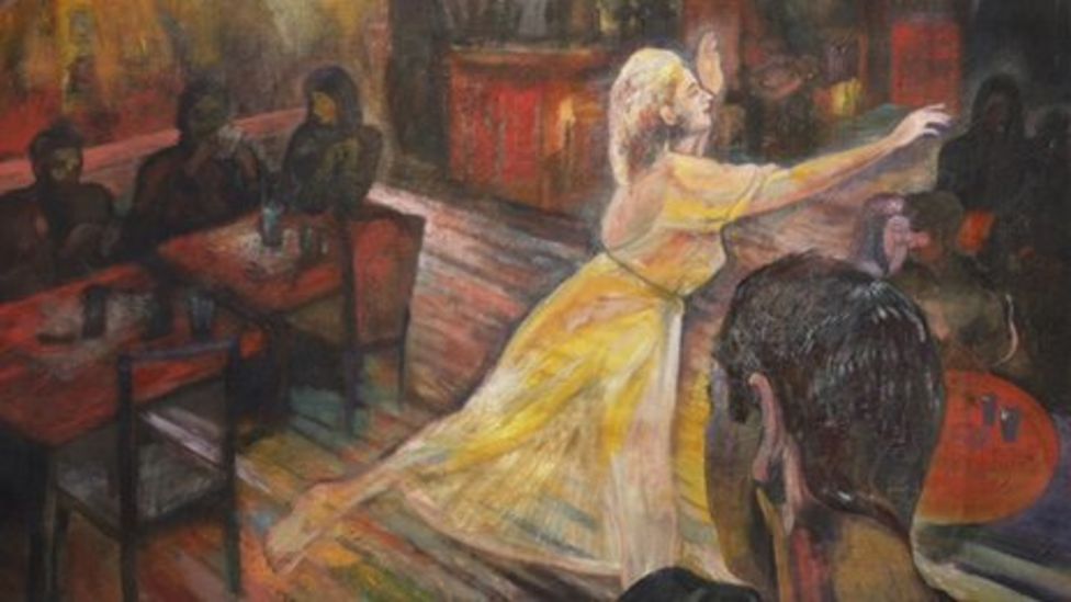 Portrait of Under Milk Wood actor Gwenyth Petty to be sketched - BBC News