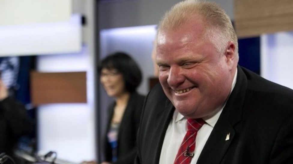 Toronto Mayor Rob Ford leaves office for rehab stint - BBC News