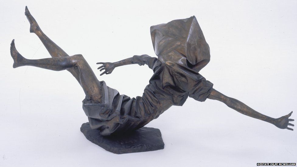 Ulster Museum's Art of the Troubles exhibition in pictures - BBC News