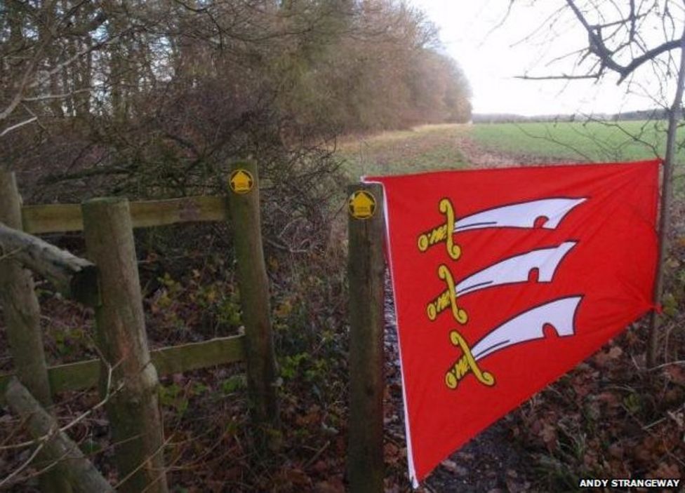 Flying the county flag: The preservation of an identity - BBC News