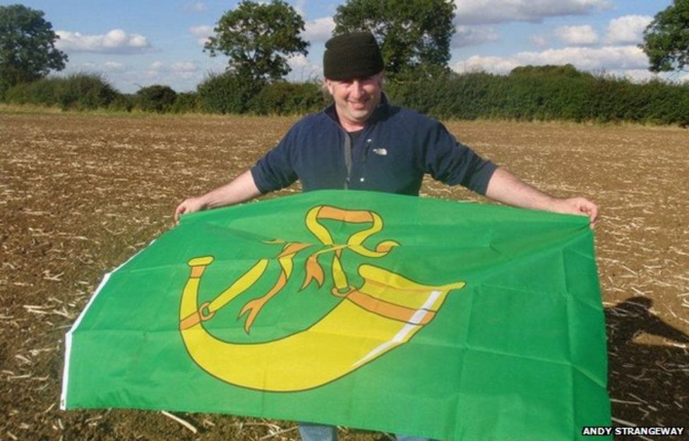 Flying the county flag: The preservation of an identity - BBC News