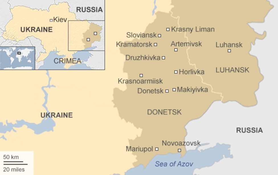 Ukraine's sharp divisions - BBC News