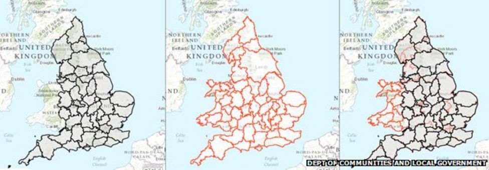 The baffling map of England's counties - BBC News
