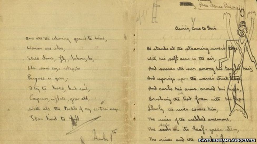 Dylan Thomas notebooks arrive in Wales from US - BBC News