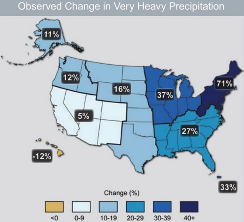 Warming 'increasingly disruptive' across US - report - BBC News