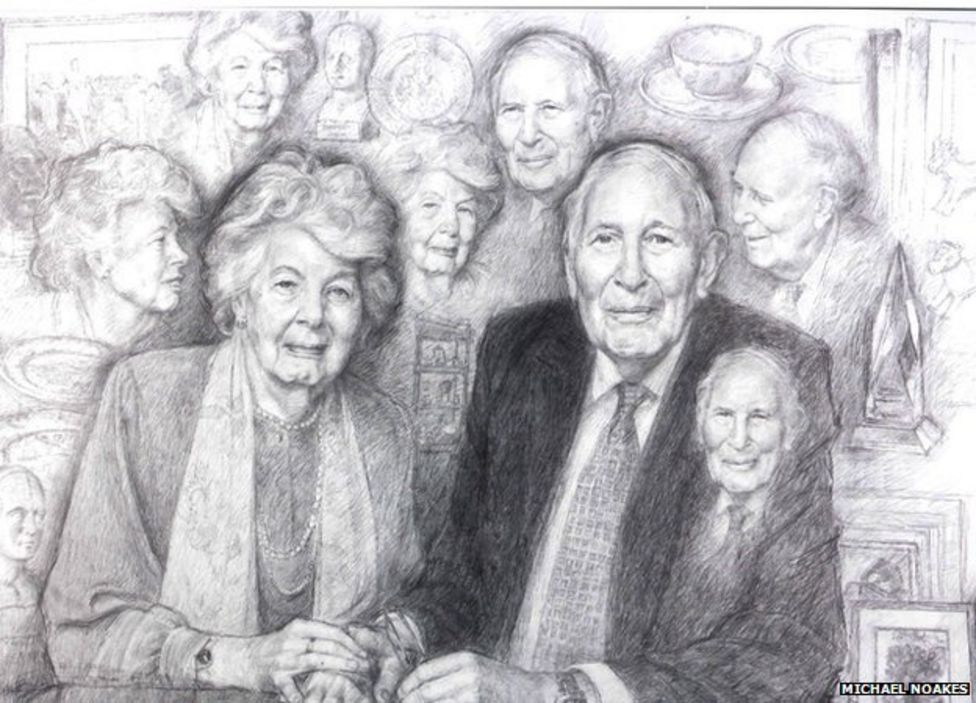 Sir Jonathan Miller painting wins Portrait Prize - BBC News