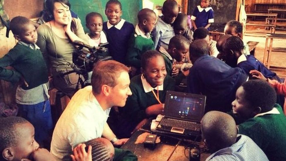 Are laptops more important than desks in Kenya's schools? - BBC News
