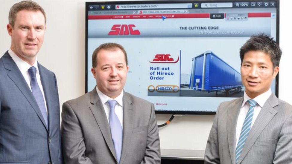 Toomebridge firm SDC Trailers to create 50 jobs - BBC News