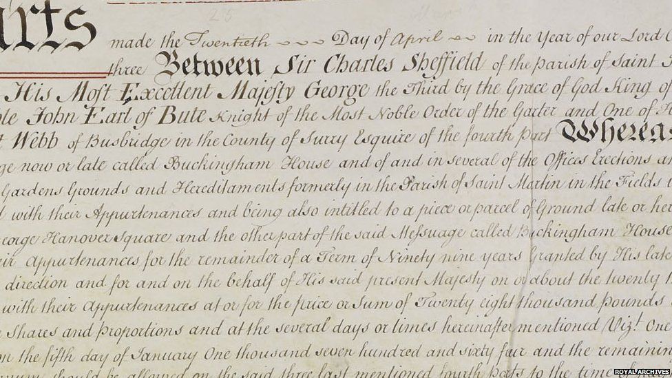 Royal Archive documents revealed at Windsor Castle - BBC News