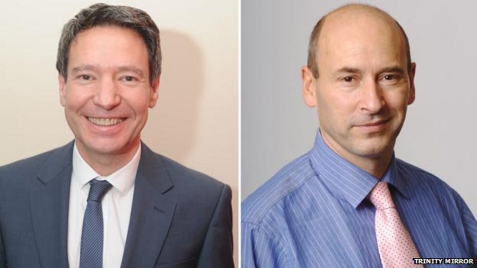 Media Wales editors Tim Gordon and Simon Farrington leaving - BBC News
