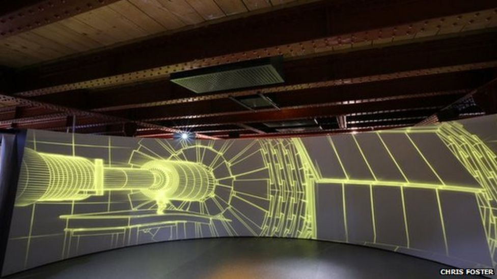 'Beautiful physics' at Collider exhibition in Manchester - BBC News