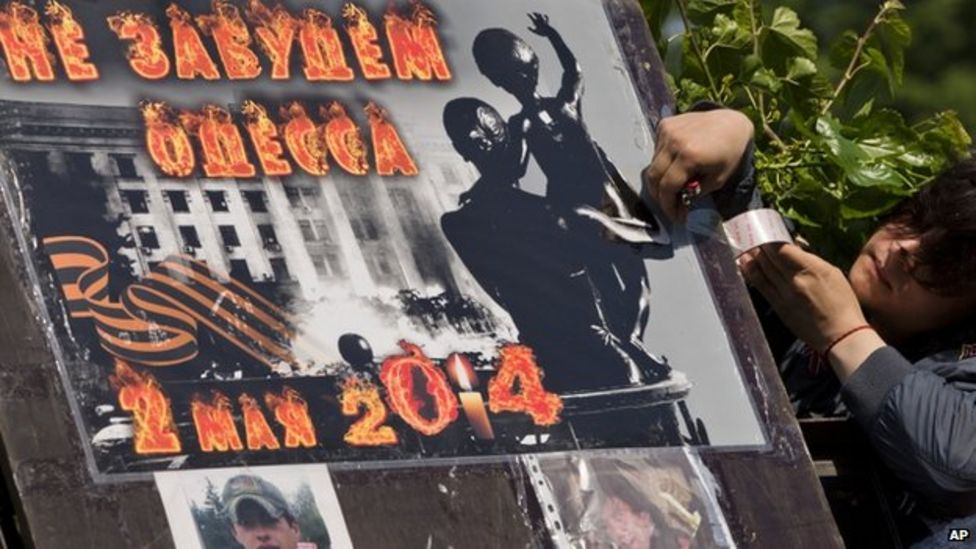 Ukraine crisis: Dark new narratives in Odessa - BBC News