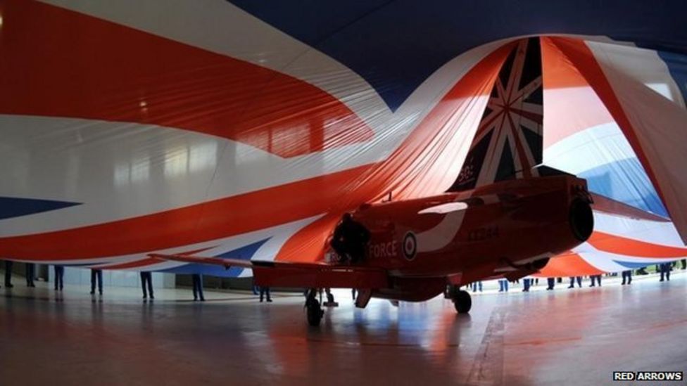 Fifty years of the Red Arrows - BBC News