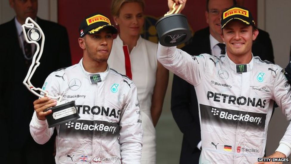 Lewis Hamilton's Stevenage v Nico Rosberg's Monaco - BBC News
