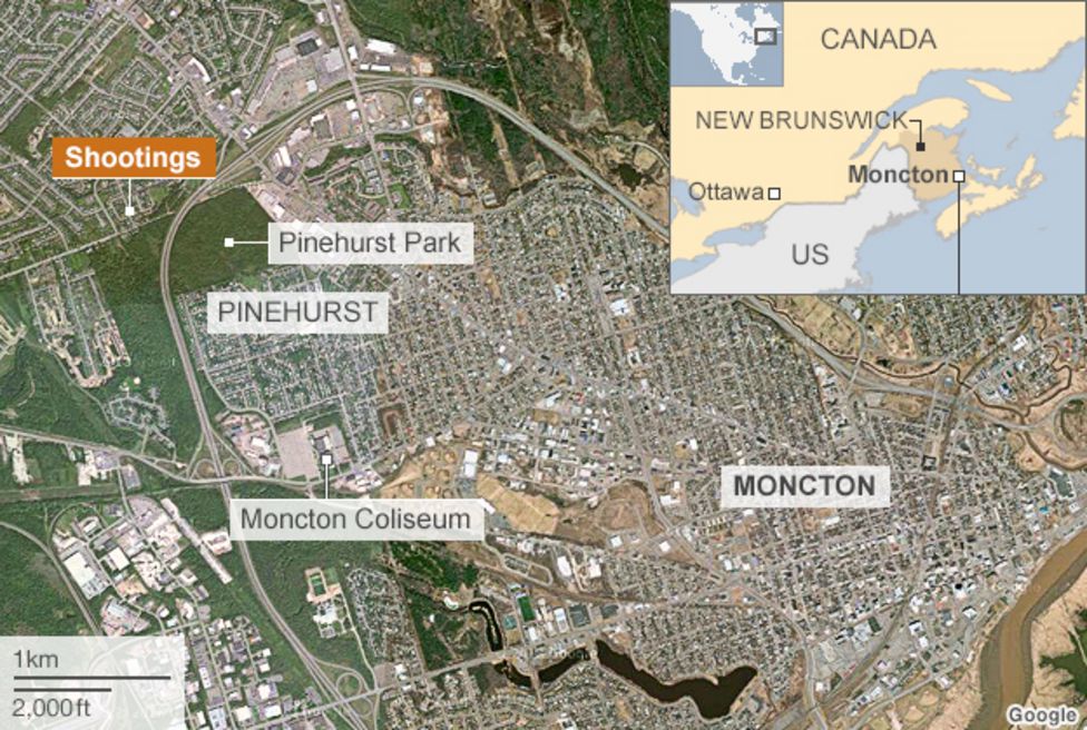 Moncton shooting: Justin Bourque charged with murder - BBC News