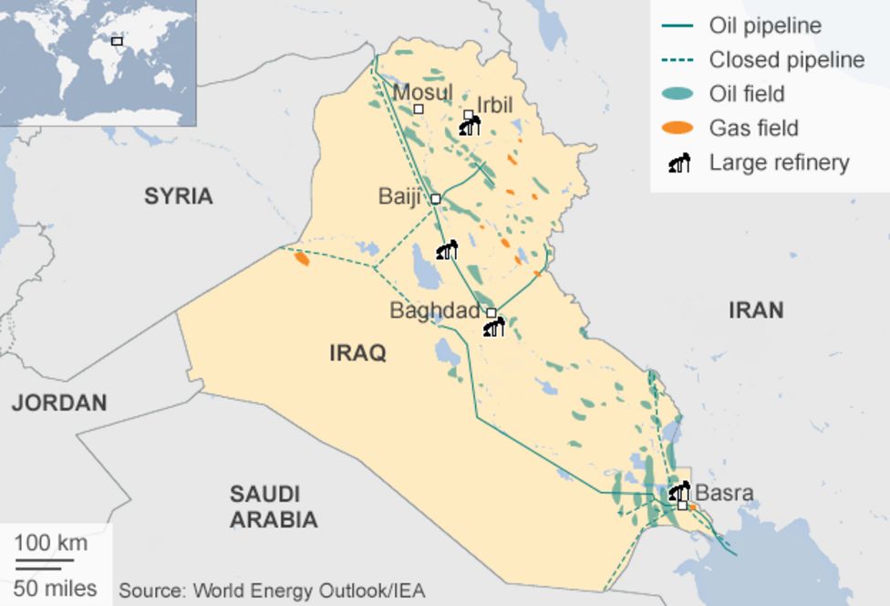 Iraq crisis: Battle grips vital Baiji oil refinery - BBC News