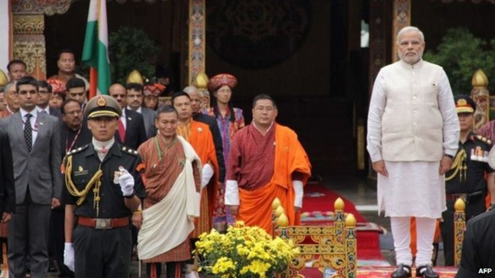 India's Narendra Modi woos Bhutan parliament - BBC News