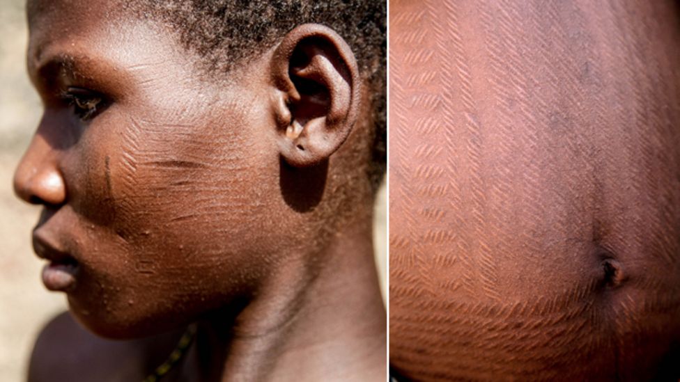 Why some people want facial scars - BBC News