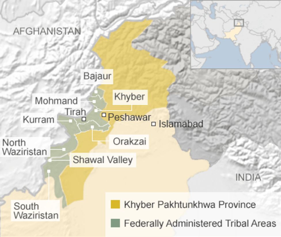 Pakistan army Waziristan offensive: 350,000 displaced - BBC News