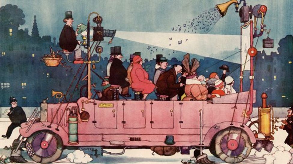 William Heath Robinson: London exhibition celebrates cartoonist - BBC News