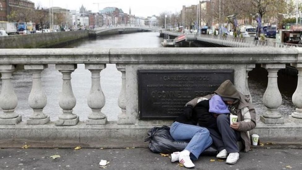 Dublin's housing boom fuels surge in homelessness - BBC News