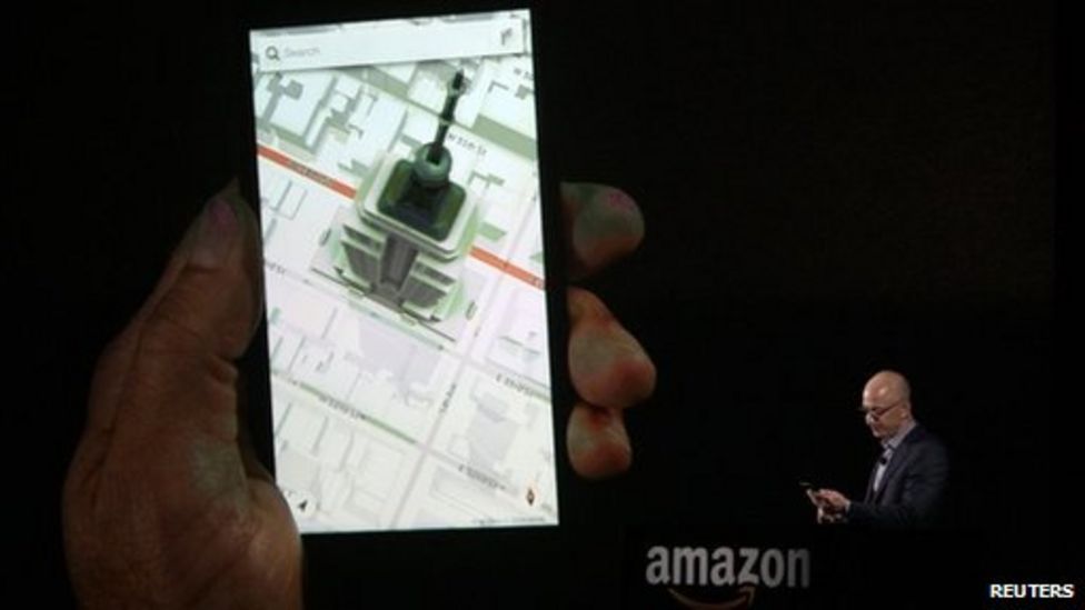 Amazon Fire Phone offers 3D views and gesture controls - BBC News
