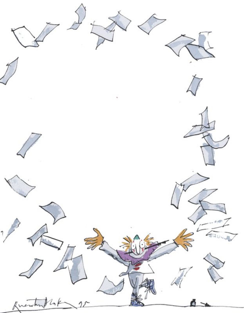 Quentin Blake opens House of Illustration - BBC News