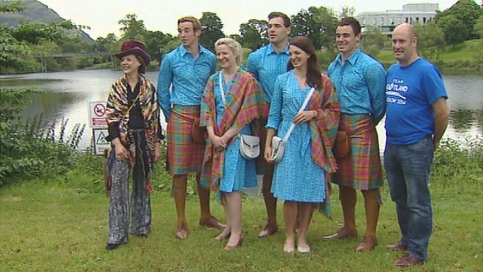 Cabinet Secretary defends Scotland's Commonwealth Games uniform - BBC News