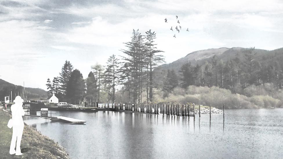 Winning designs for viewpoints at Corgarff and Laggan - BBC News